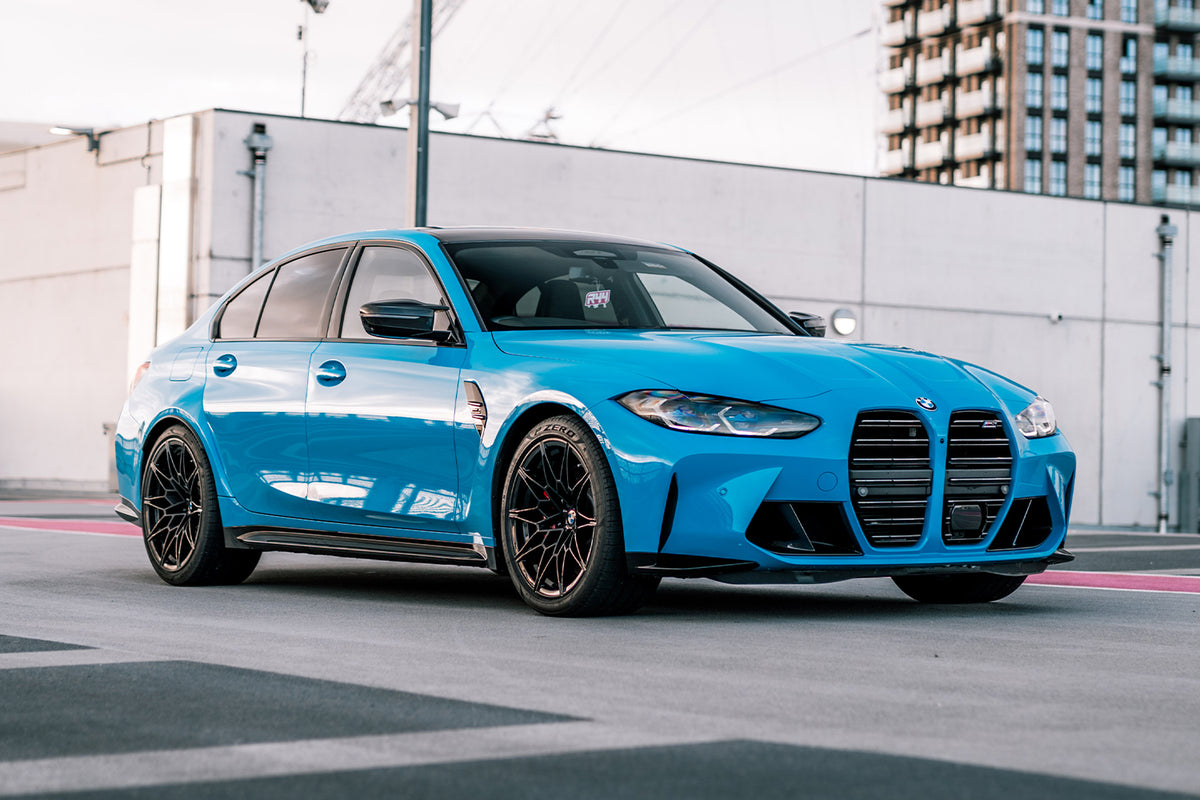 Modified BMW G80 M3 Competition In Mexico Blue | R44 Performance