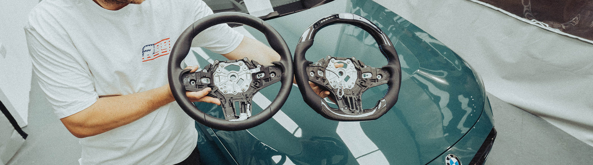 BMW Custom Aftermarket Steering Wheels By SHFT