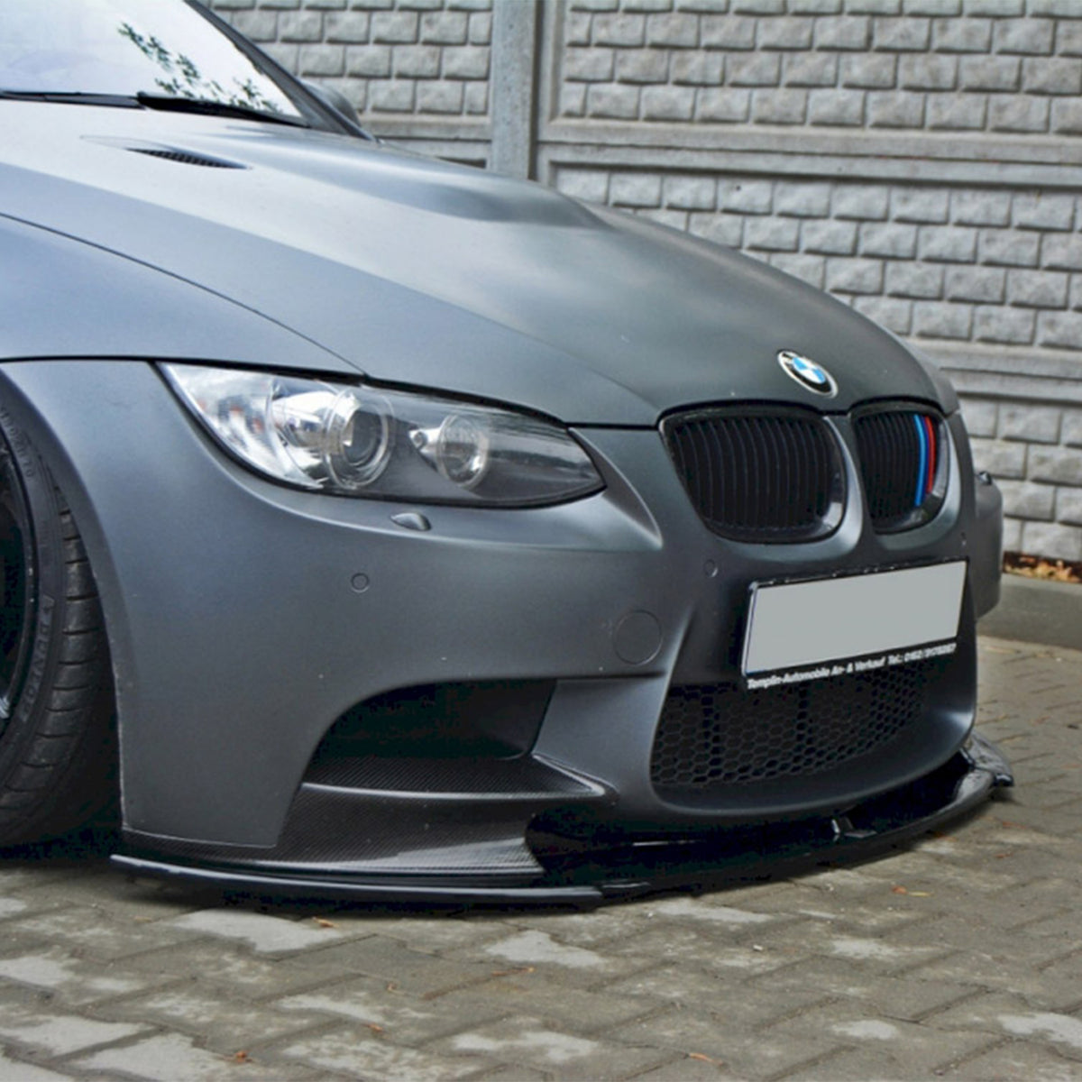 BMW E92 M3 M Performance Front Lip Extension | Maxton Design