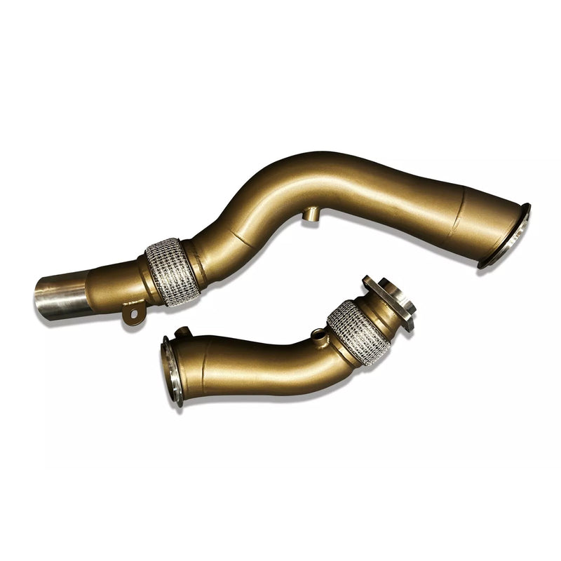 BMW F80 M3, F82 M4 & F87 M2 Competition S55 Decat Downpipes