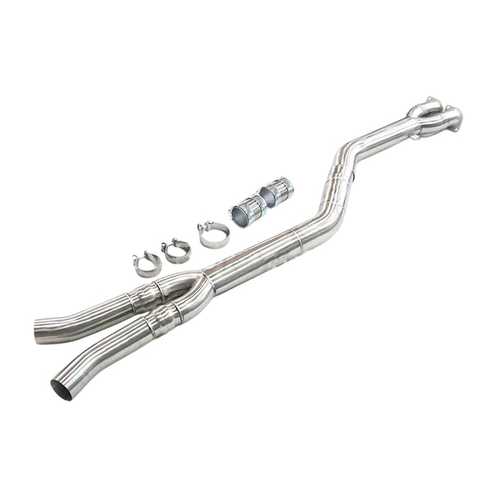 BMW F97 X3M & F98 X4M Pre-LCI Single Midpipe & Under Brace