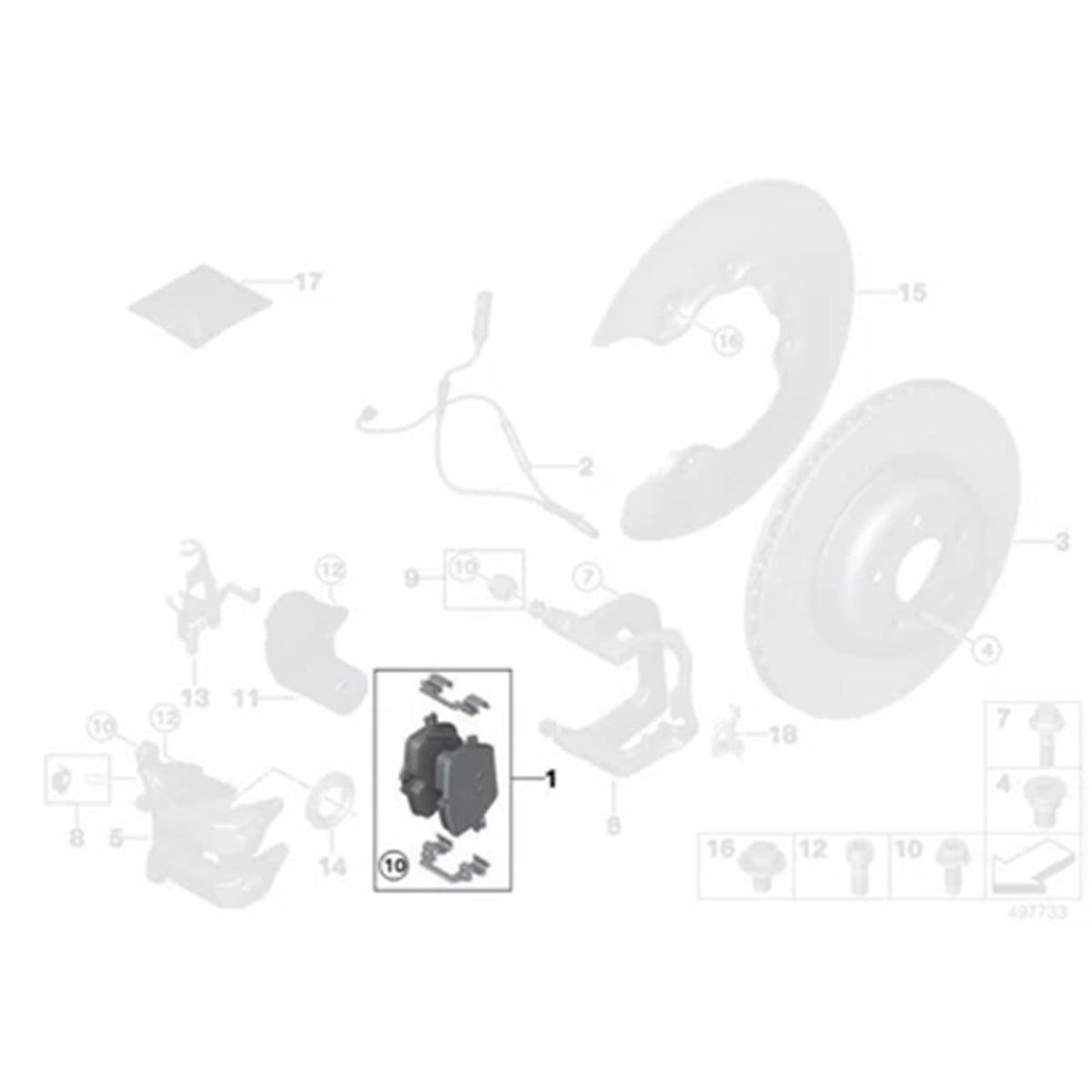 BMW M340i Braking Parts (G20 & G21)