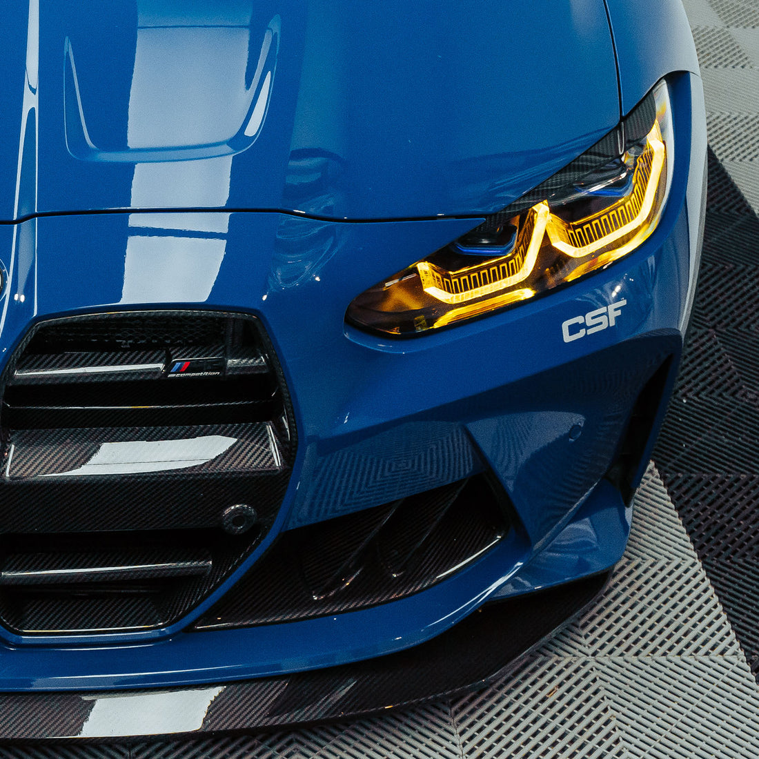 BMW G80 M3 & G82 M4 Carbon Fibre Headlight Eyebrow Covers