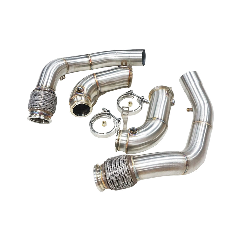BMW S63M Decat Downpipes - F90 M5 & F91, F92, F93 M8
