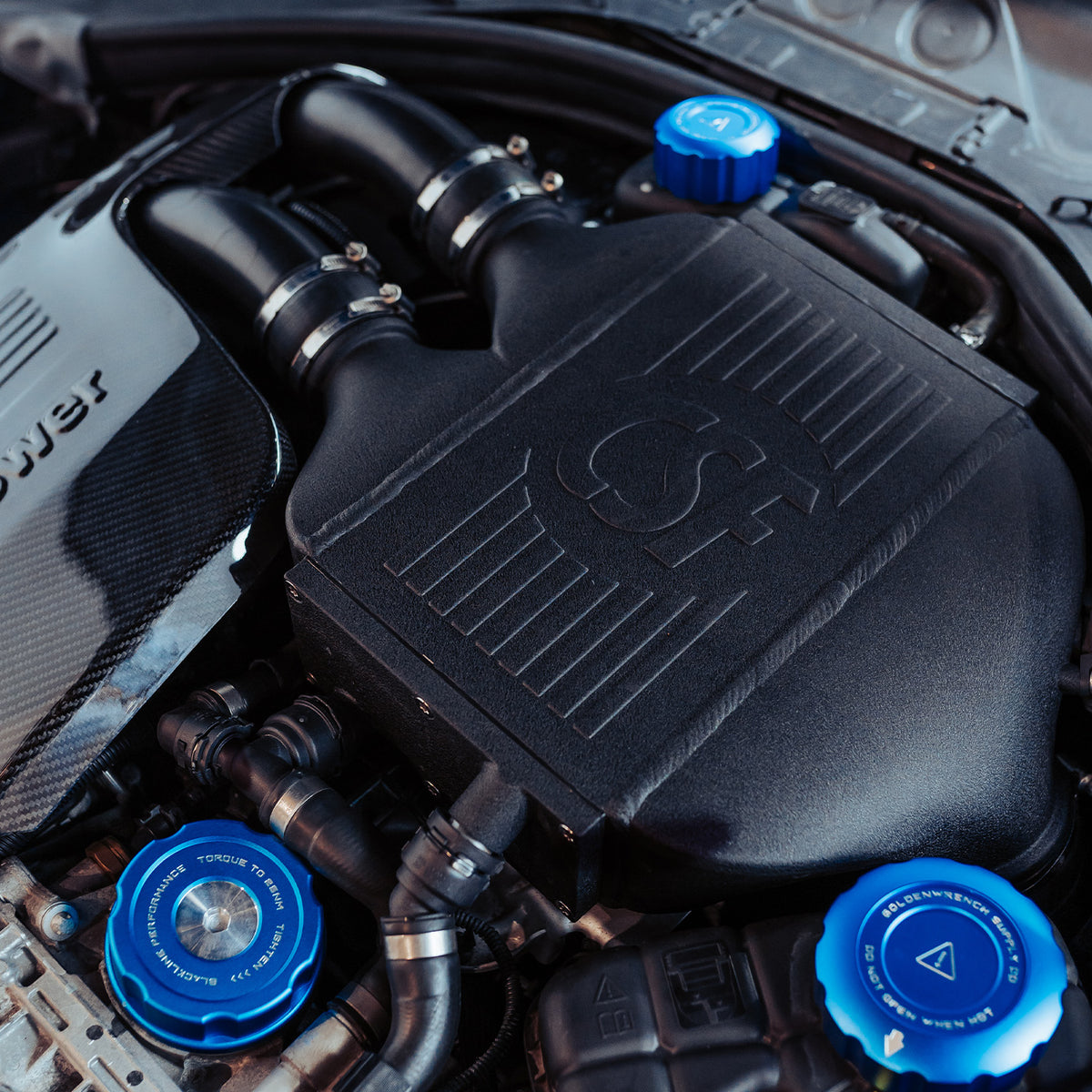 CSF Radiators BMW S55 F8X Race Top Mount Charge Cooler