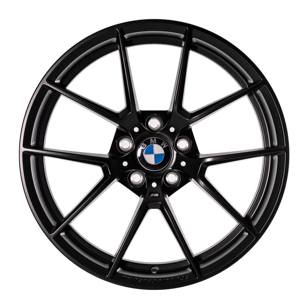 Genuine BMW 763M Alloy Wheels In OEM Matt Black