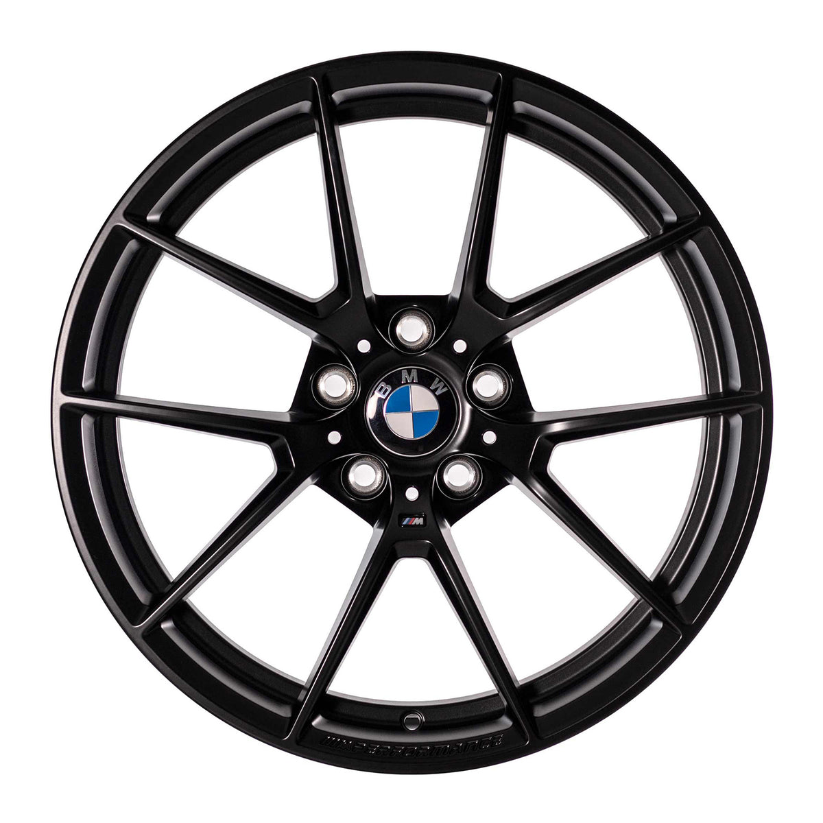 Genuine BMW 763M Alloy Wheels In OEM Matt Black