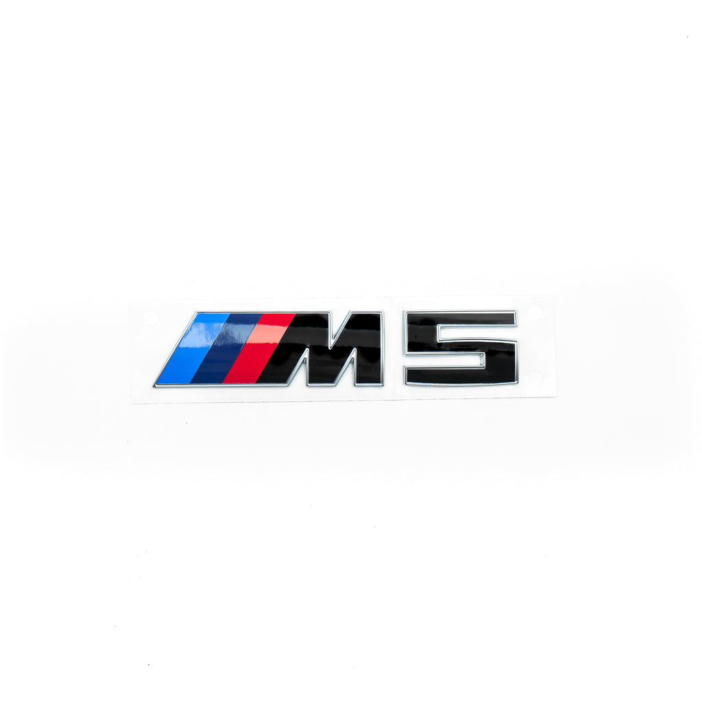 Genuine BMW F90 M5 LCI Gloss Black Rear Badge