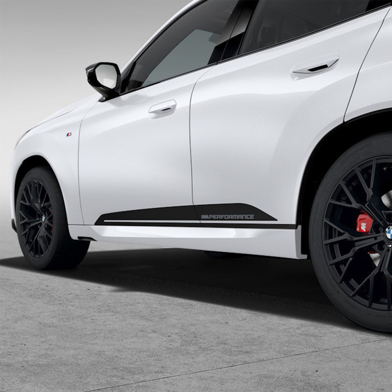 Genuine BMW G45 X3 M Performance Frozen Black Side Decals