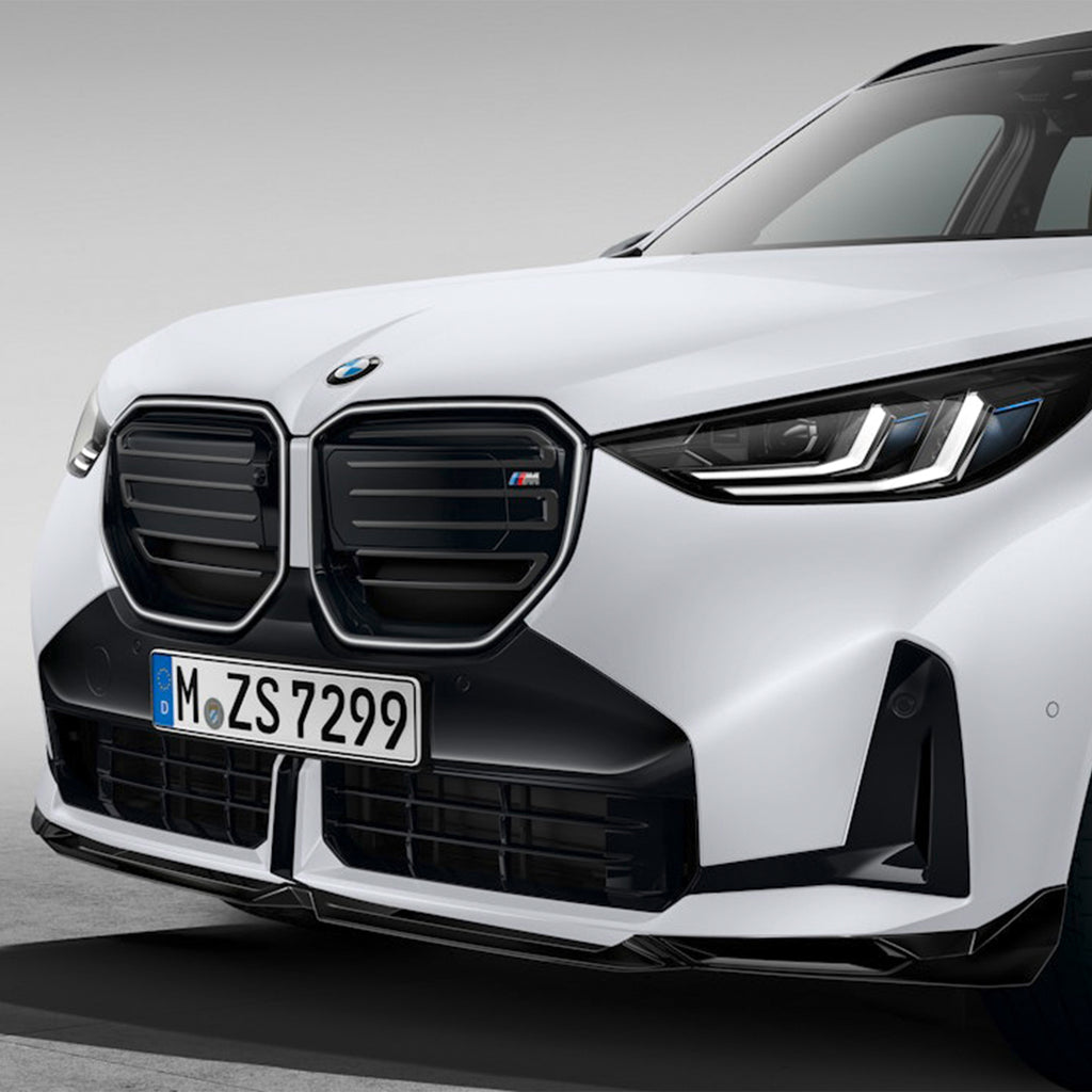 Genuine BMW G45 X3 M Performance Gloss Black Front Splitter