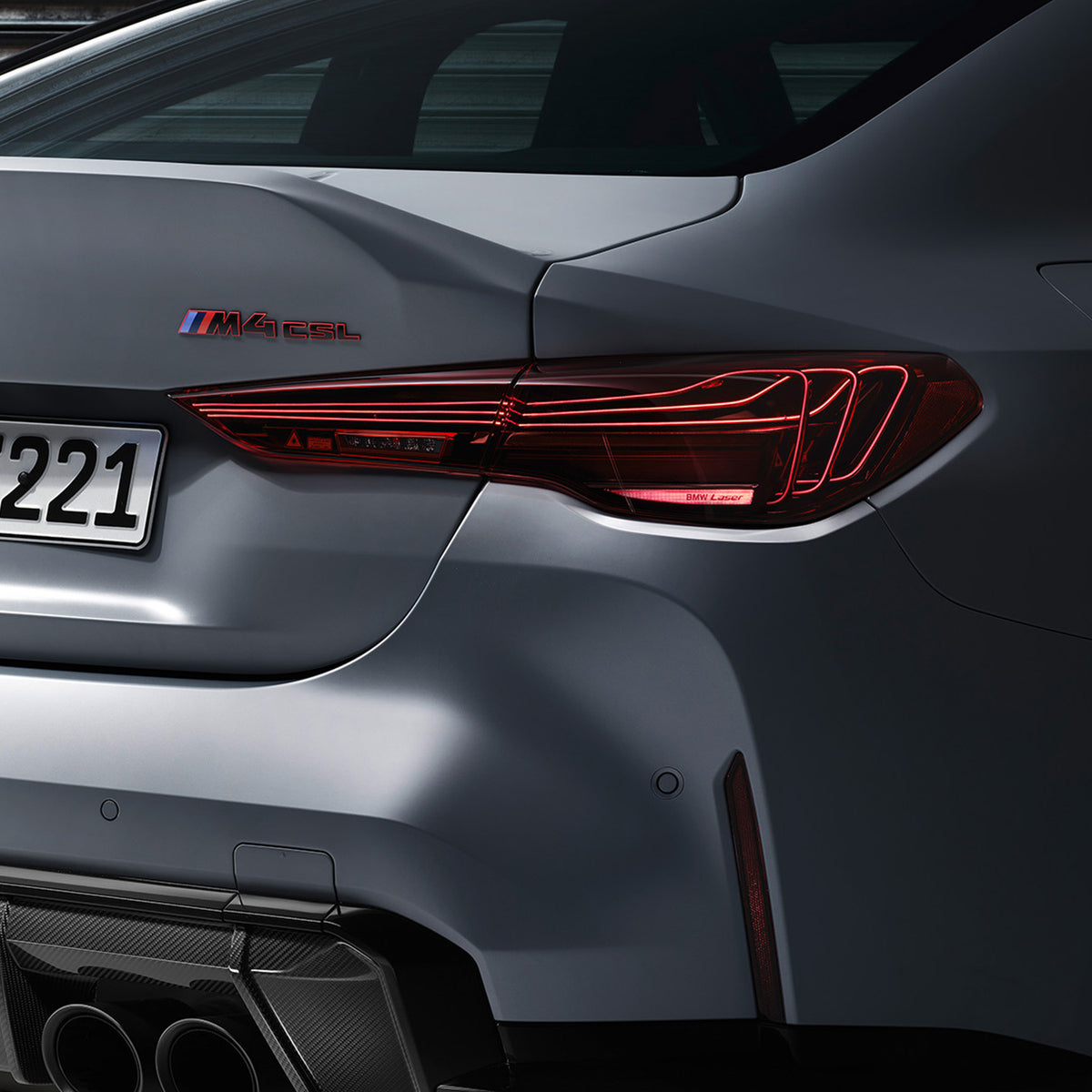 Genuine BMW G82 M4 CSL Rear Lights Set USA Version LHD