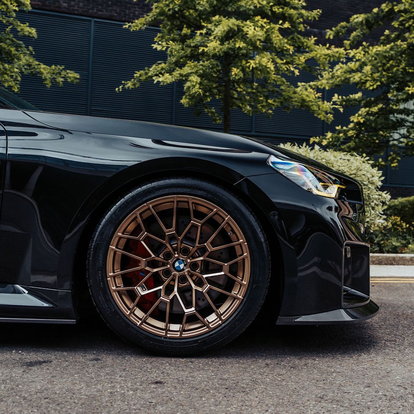 Genuine BMW M Performance 827M Alloy Wheels In Gold Bronze