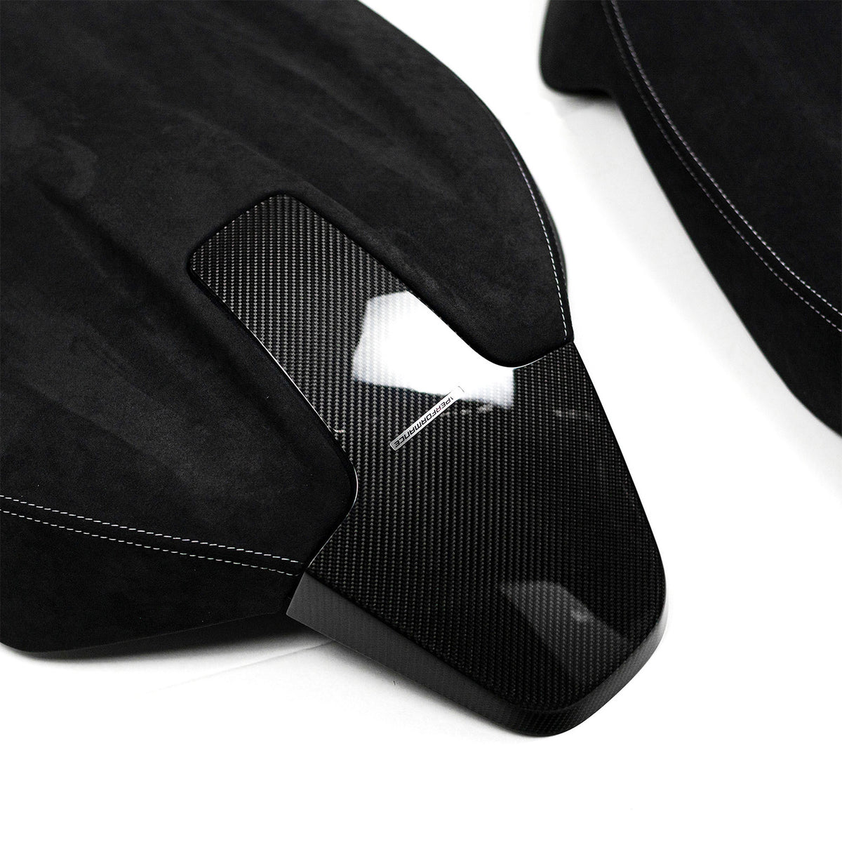 Genuine BMW G Series Seat Backs In Carbon Fibre & Alcantara