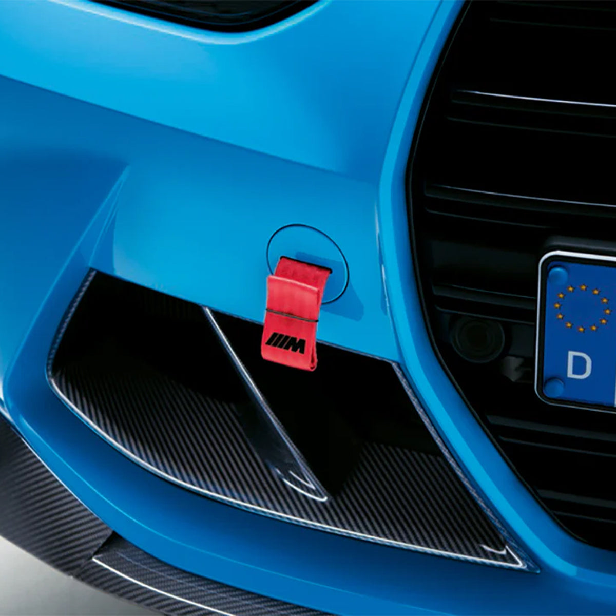 Genuine BMW M Performance Tow Strap In Red