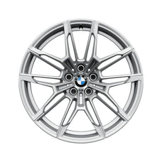 Genuine BMW M Performance 825M Silver Alloy Wheels - BMW G8X