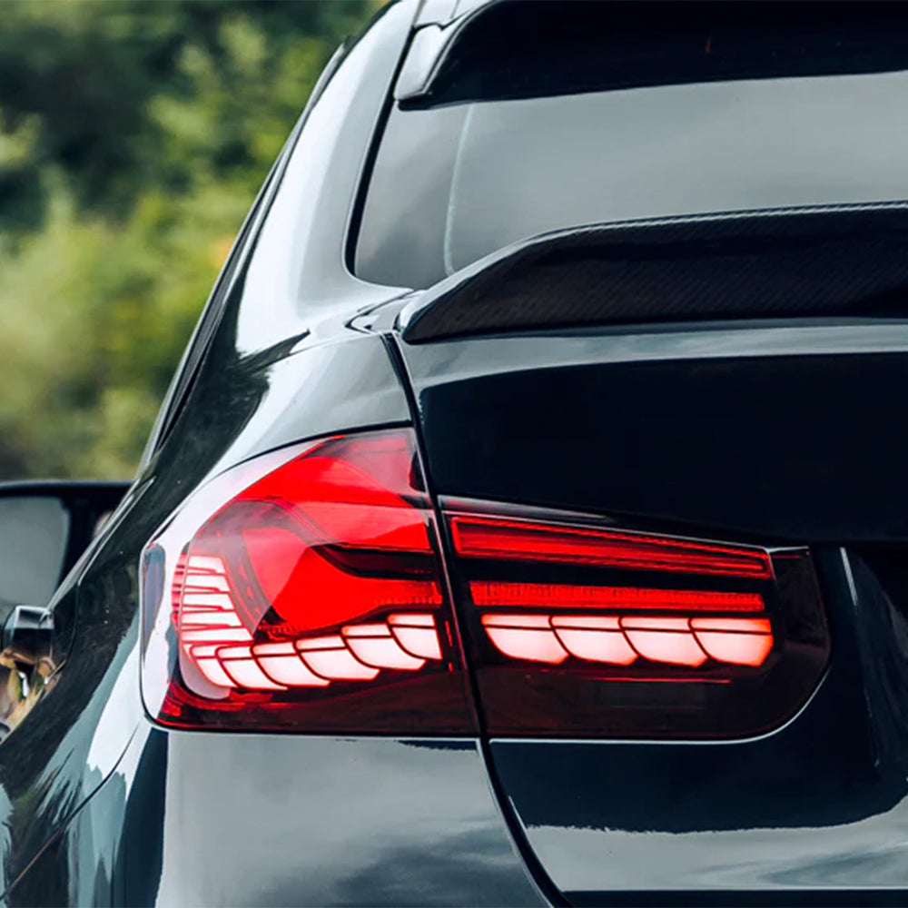 GoldenWrench BMW F80 M3 F30 3 Series Taillight Overlay Kit