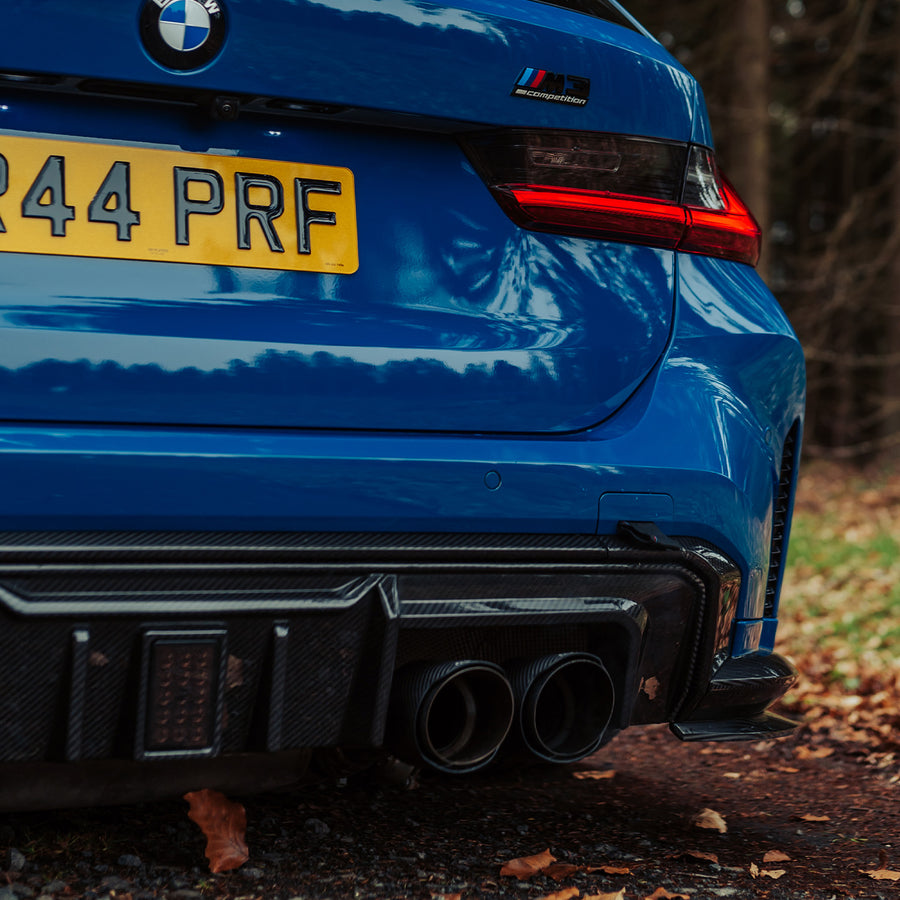 MHC+ BMW G80 M3 & G82 M4 Carbon Fibre Rear Diffuser Kit
