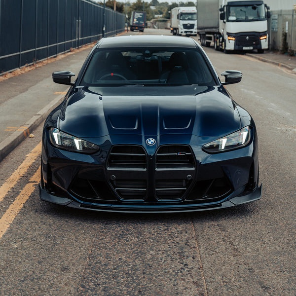MHC+ BMW G80 M3 G82 M4 Gloss Carbon Fibre CS Front Splitter