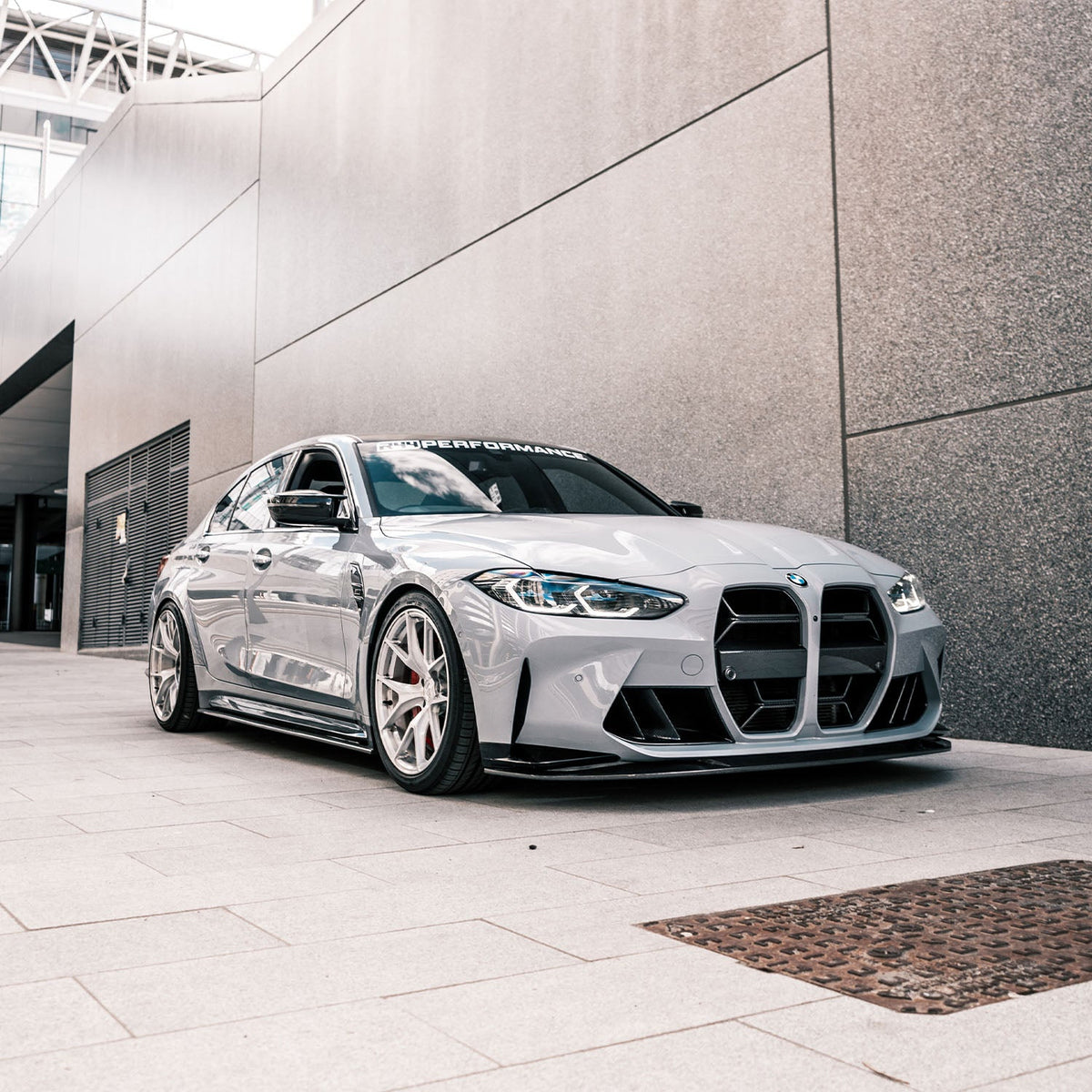 MHC+ BMW G80 M3 G82 M4 Gloss Carbon Fibre CSL Front Grille