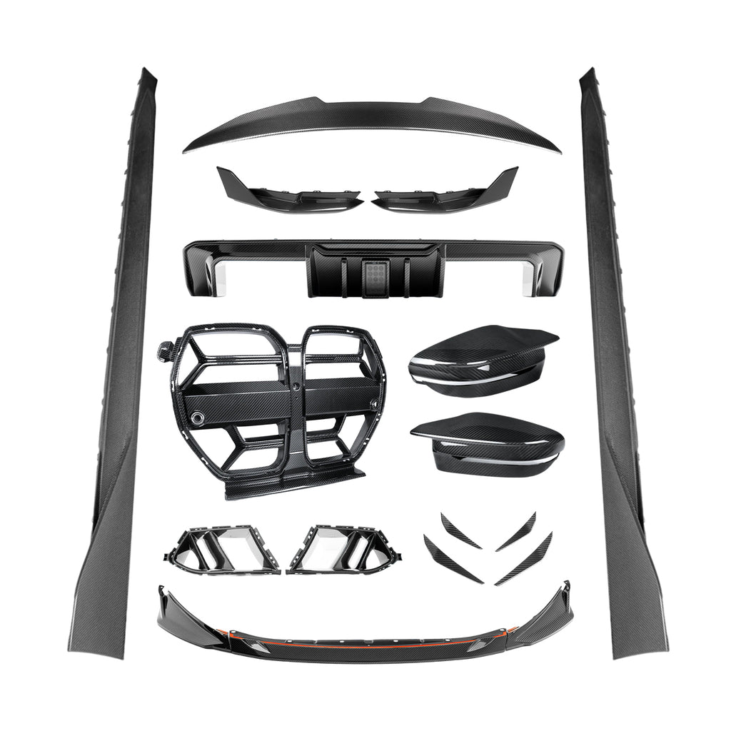 MHC+ BMW G80 M3 Ultra Aggressive Carbon Fibre Body Kit