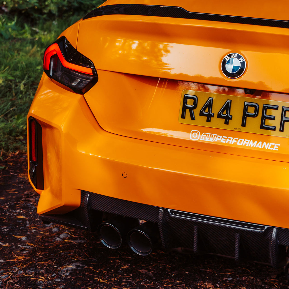 MHC+ BMW G87 M2 Edition 1 Rear Diffuser In Carbon Fibre