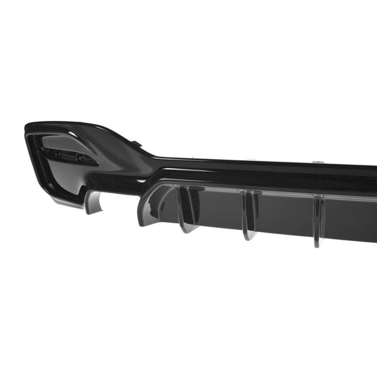Maxton Design BMW F20 F21 M140i Gloss Black Rear Diffuser