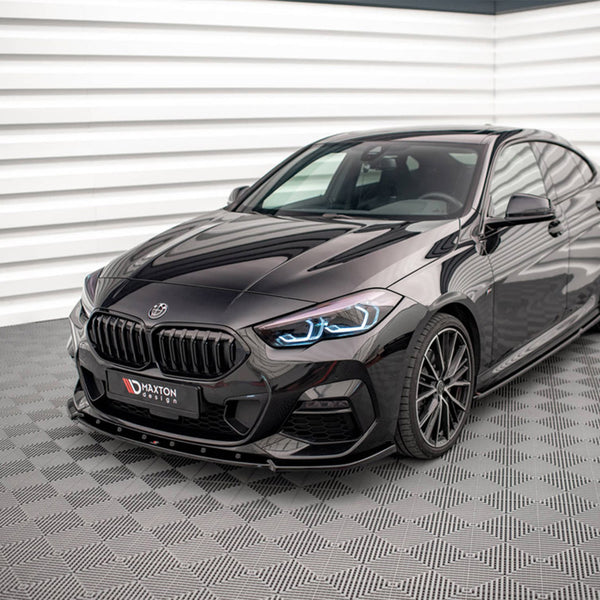Maxton Design BMW F44 M235i V2 Gloss Black Front Splitter
