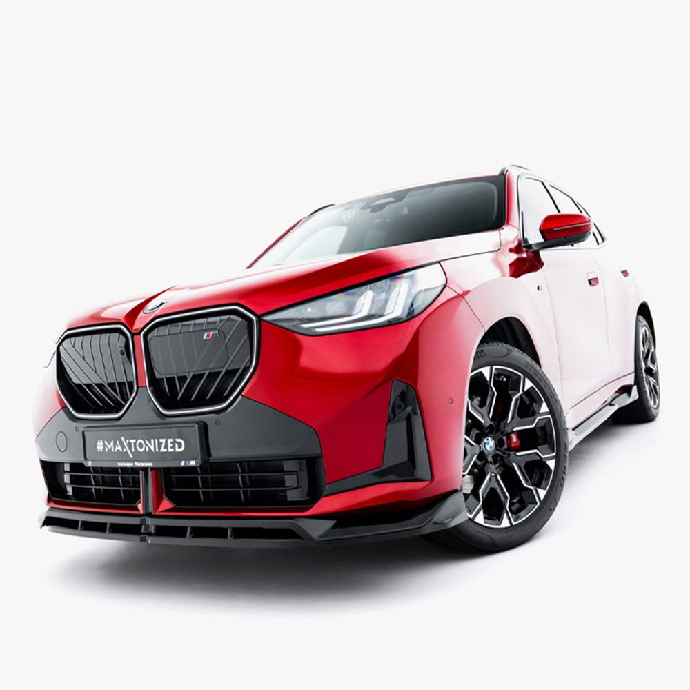 Maxton Design BMW G45 X3 M Sport Gloss Black Front Splitter