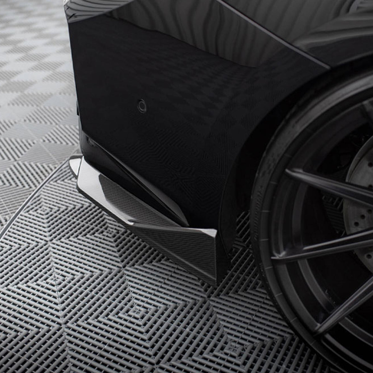 Maxton Design BMW G87 M2 Carbon Fibre Rear Side Splitters