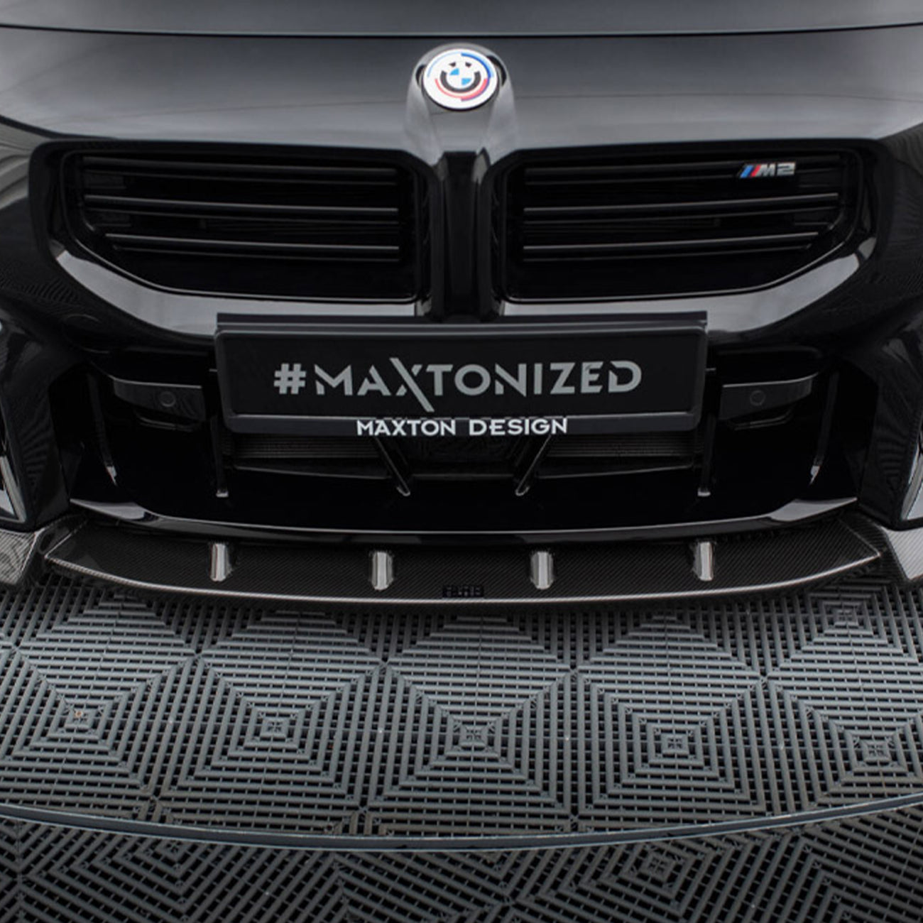 Maxton Design BMW G87 M2 V2 Carbon Fibre Front Splitter