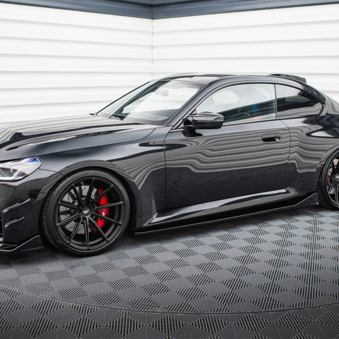 Maxton Design BMW G87 M2 V4 Gloss Black Side Skirts
