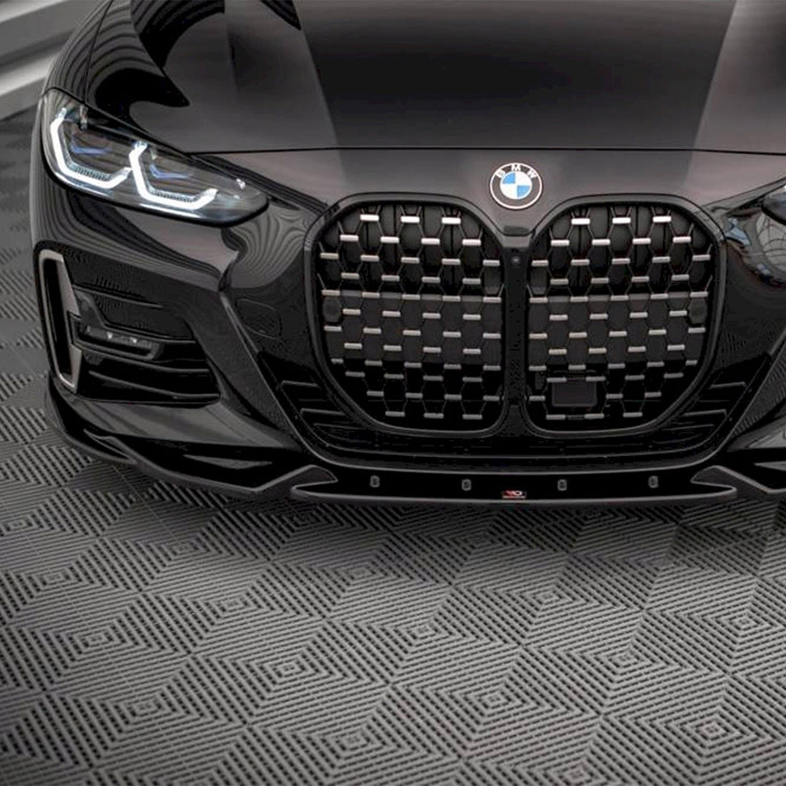 Maxton Design Gloss Black Front Splitter - BMW M440i & M440d