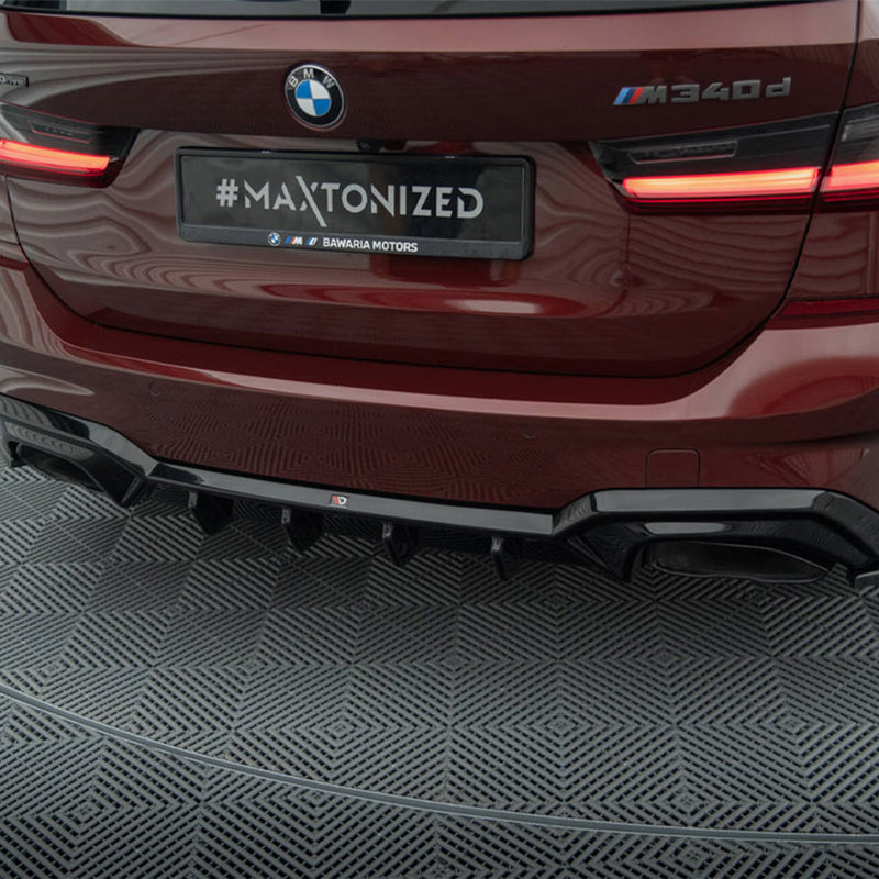 Maxton Design Gloss Black Rear Diffuser - BMW M340i & M340d