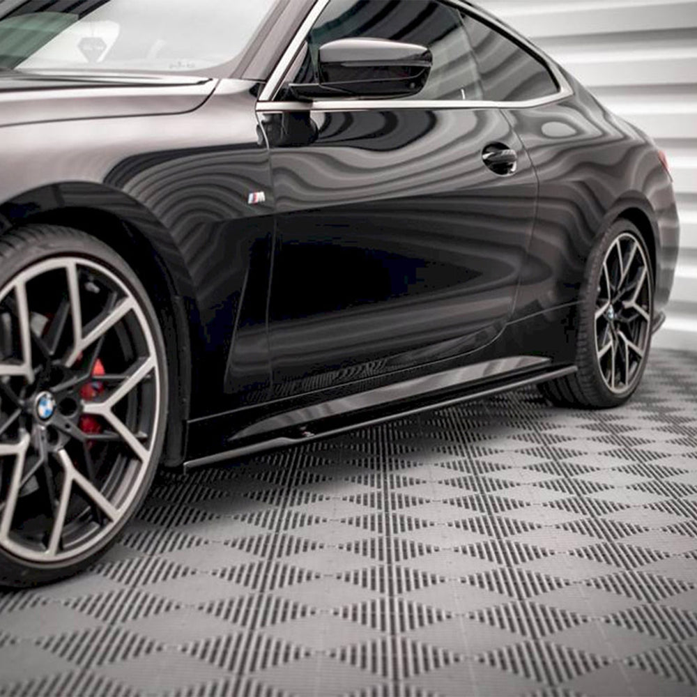 Maxton Design Gloss Black V1 Side Skirts - BMW M440i & M440d
