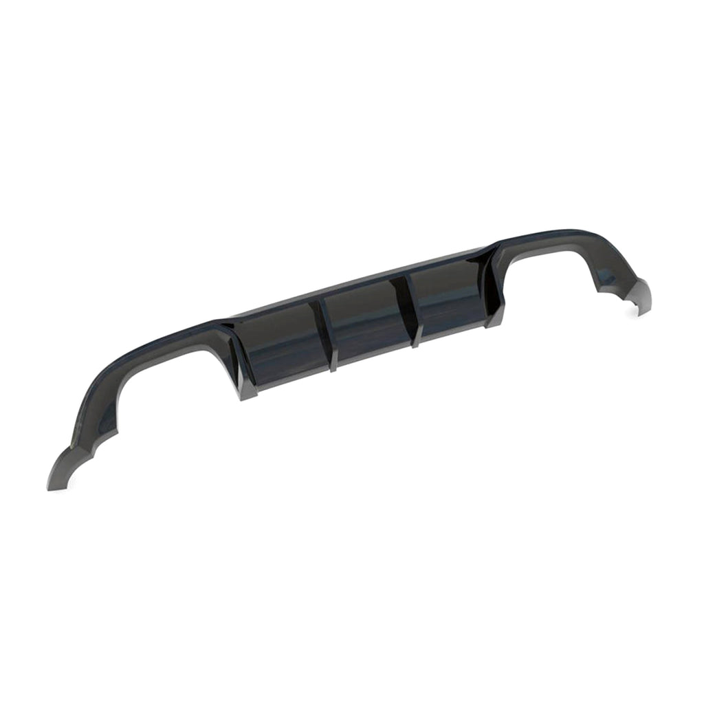 Maxton Design VW Golf R Mk7.5 V3 Gloss Black Rear Diffuser