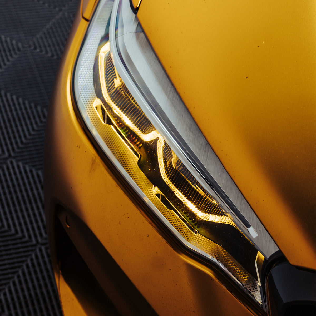 R44 BMW F90 M5 CSL Yellow Daytime Running Lights LED Modules