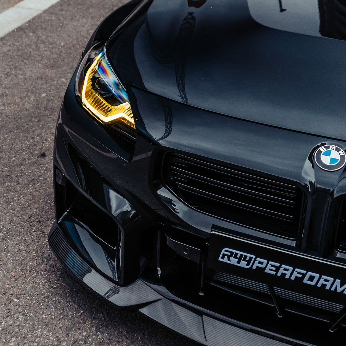R44 BMW G87 M2 G42 2 Series Yellow Daytime Running Lights