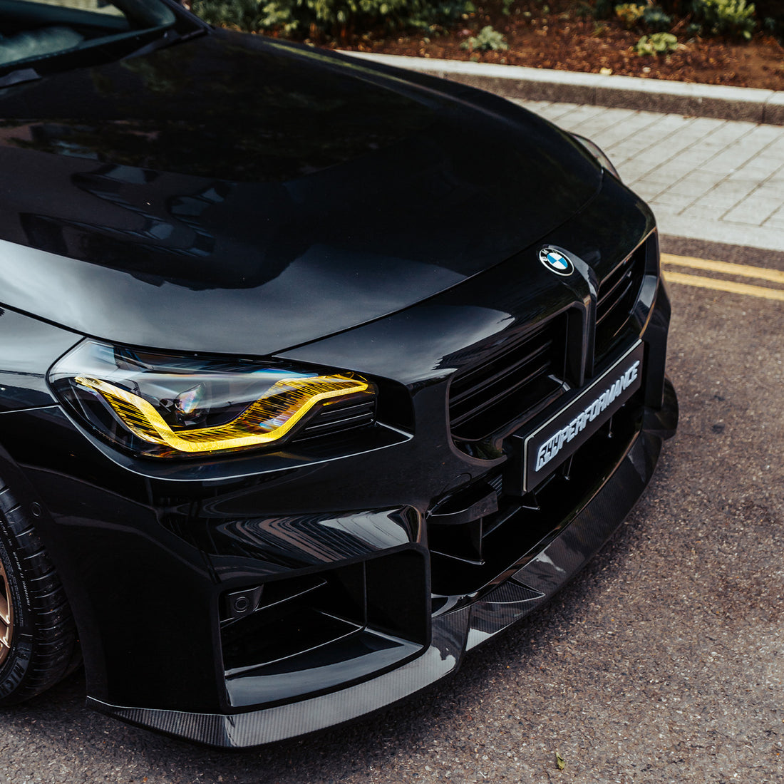 R44 BMW G87 M2 G42 2 Series Yellow Daytime Running Lights