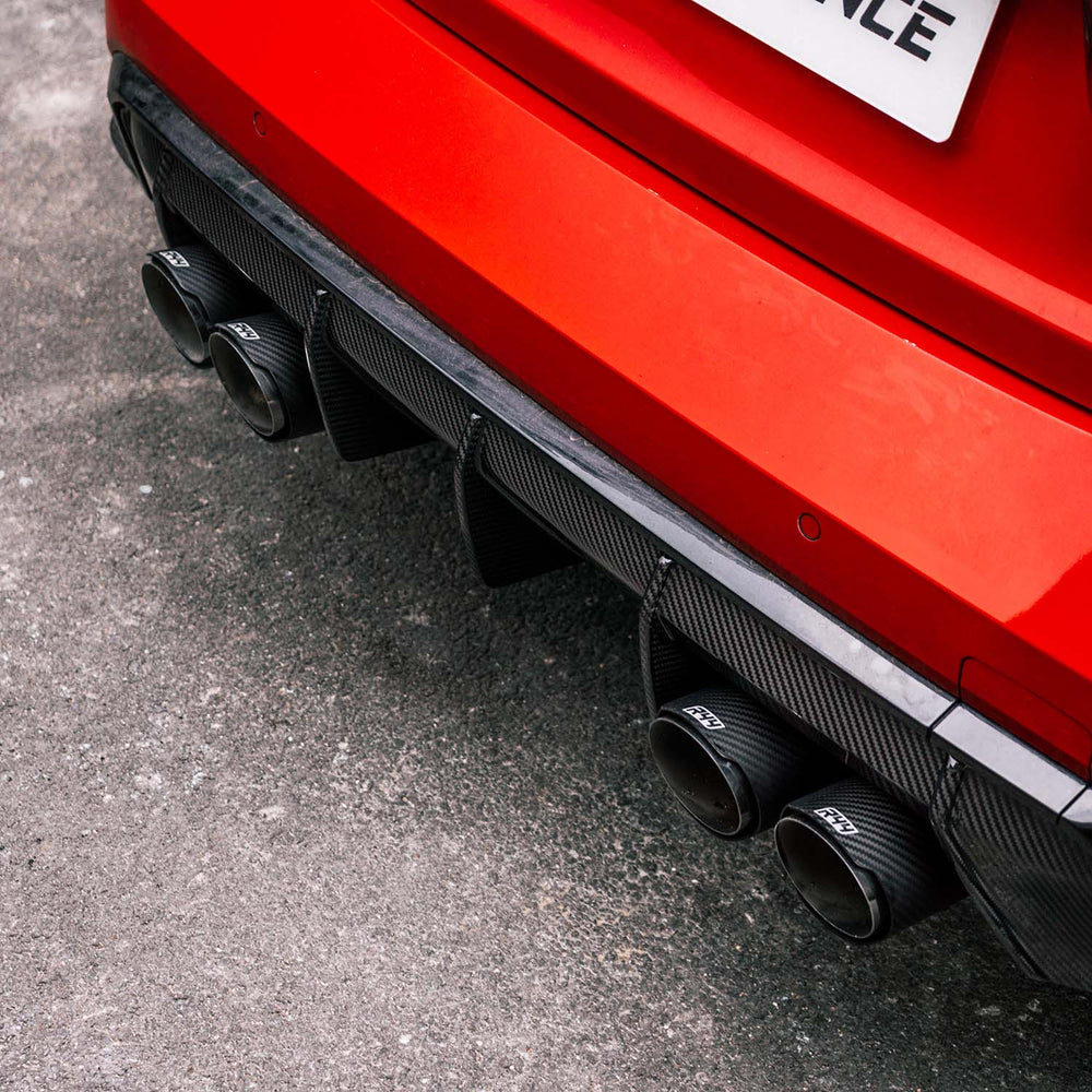 R44 BMW G80 M3 G82 M4 Race Cat Back Exhaust System In Titanium