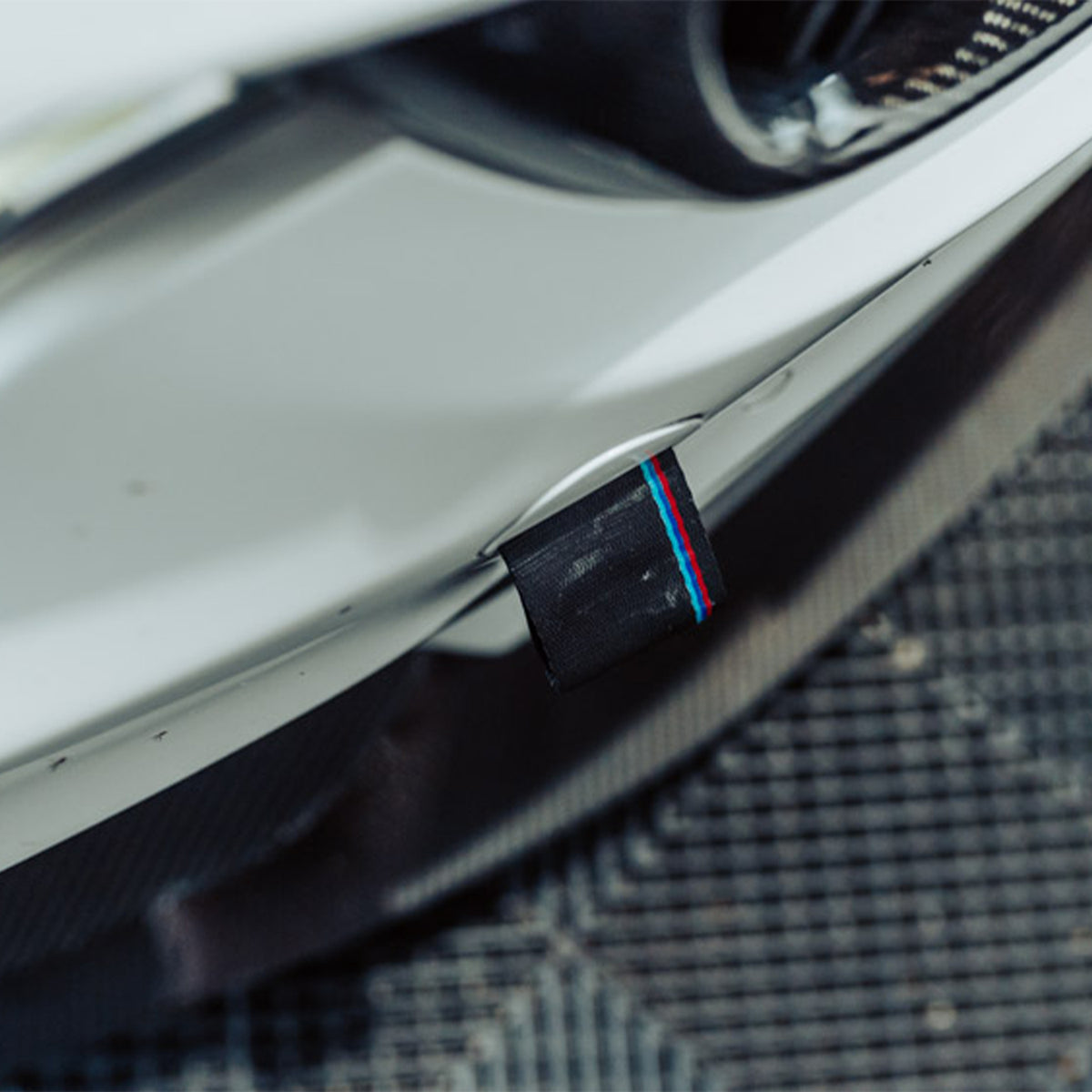 R44 BMW F Series Tow Strap In Stainless Steel