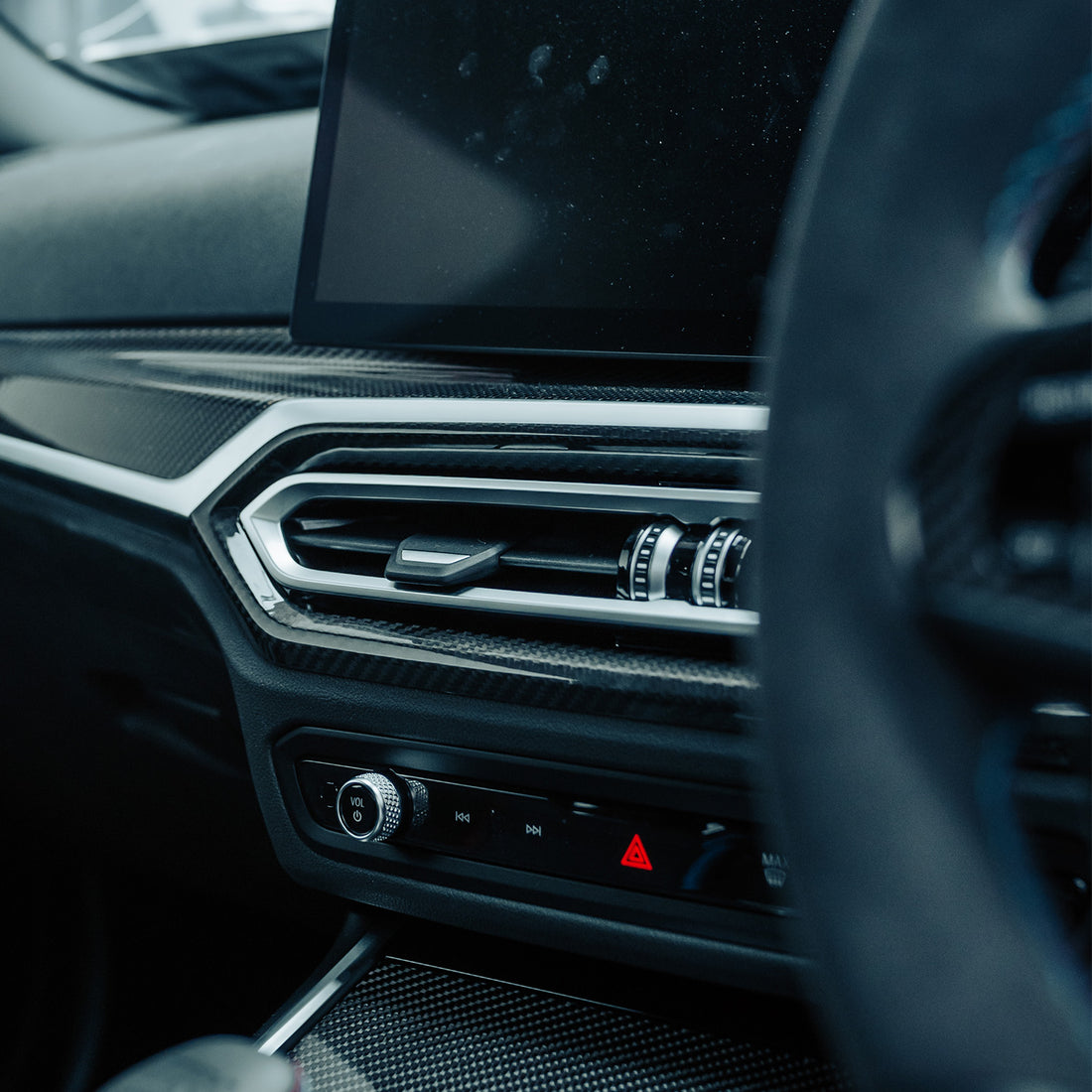 SHFT BMW G80 M3 G82 M4 Carbon Fibre Interior Air Vent Trim