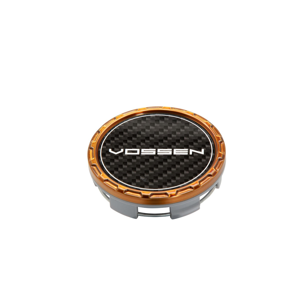 Vossen Hybrid Forged Billet Sport Cap In Brickell Bronze & Carbon
