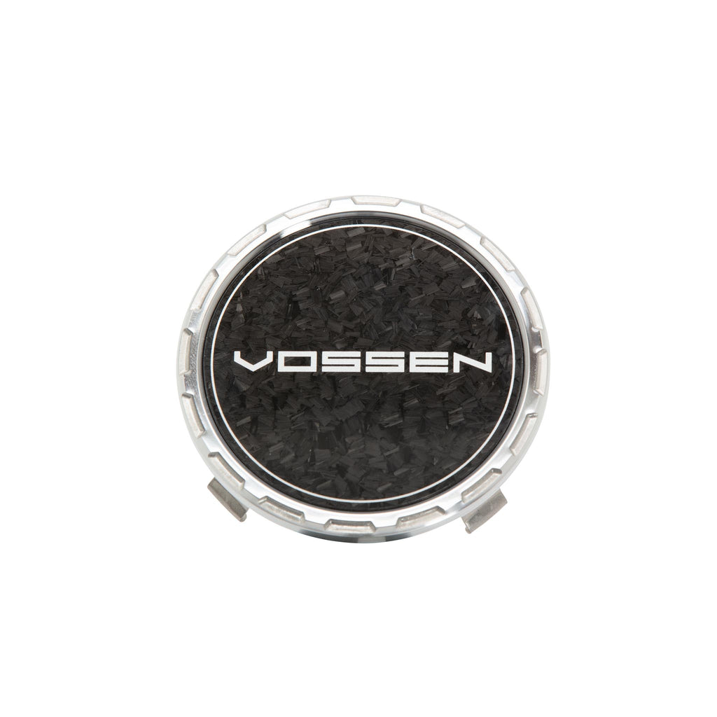 Vossen Hybrid Forged Billet Sport Cap In Gloss Clear & Carbon