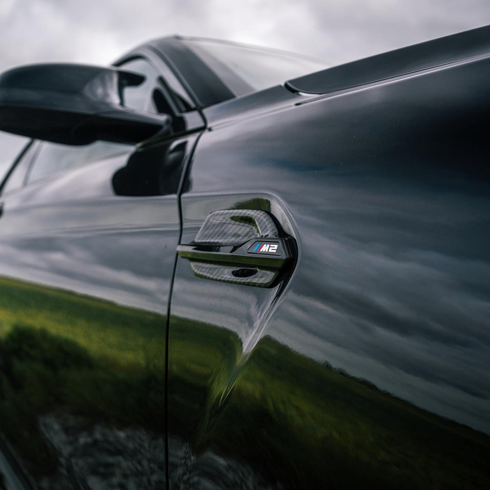 BMW M Performance M2/M2 Competition Genuine Front Wing Badges In Gloss