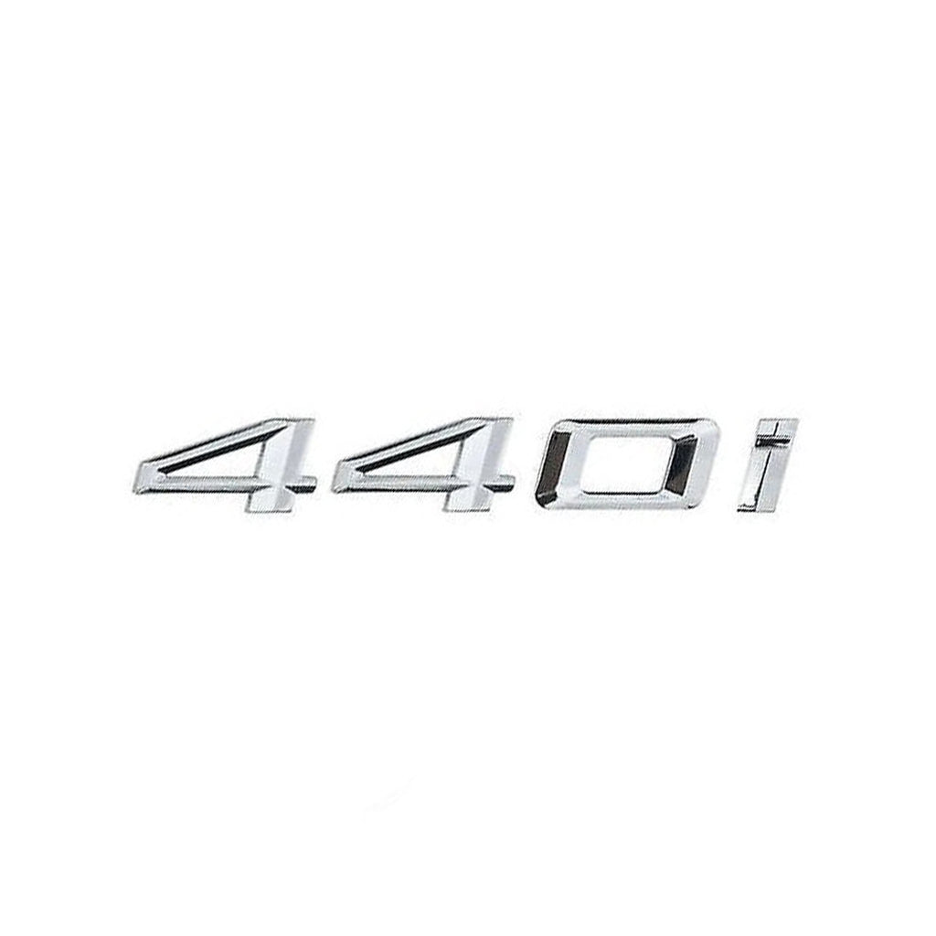 Genuine BMW F Series 440i Replacement Badge In Silver