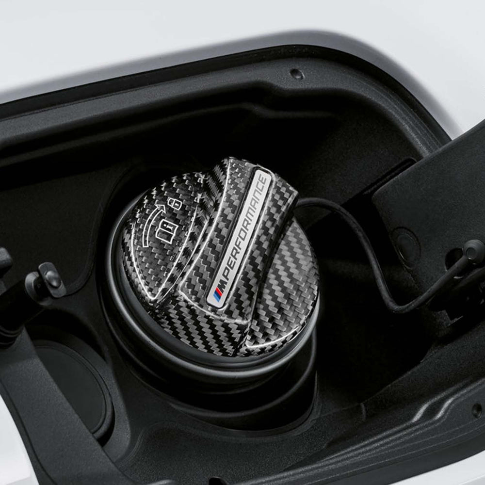 Genuine BMW M Performance Carbon Fibre Fuel Filler Cap Cover 161124729
