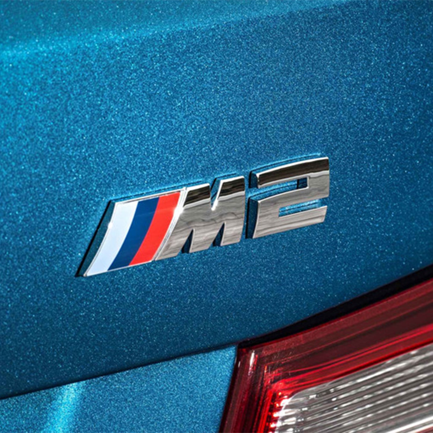 Genuine BMW M2 Replacement Badge In Silver