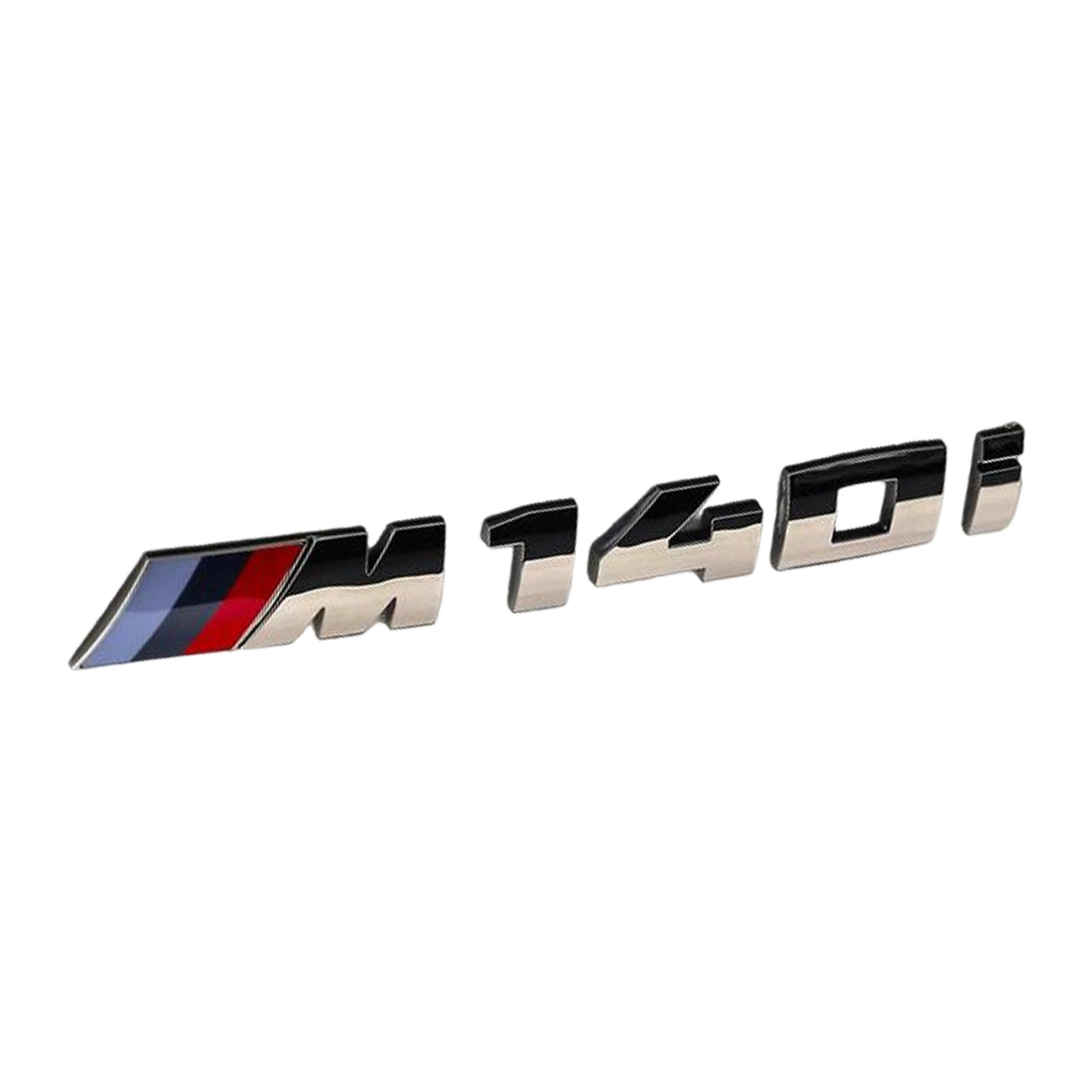 Genuine BMW M140i Replacement Badge In Silver