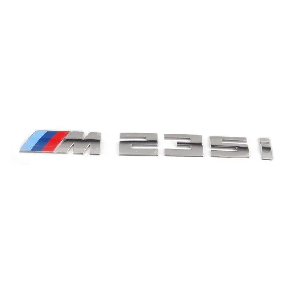 Genuine BMW M235i Replacement Badge In Silver (F22/F23)