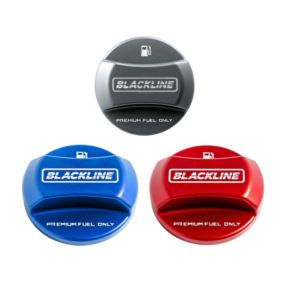 GoldenWrench BMW BLACKLINE Performance Fuel Cap Cover